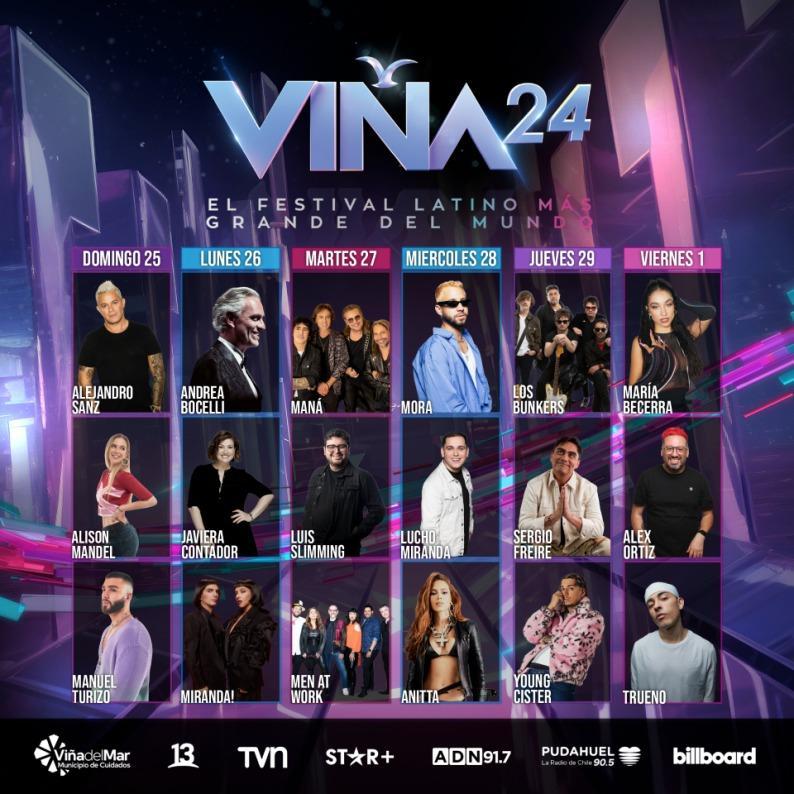 Festival De Viña Del Mar 2024 Mira En Vivo La Penúltima Noche